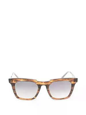 OAMC Mara Square-frame Sunglasses - Brown