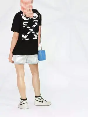 Off-White Arrow Zebra-print T-shirt - Black