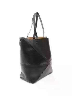Loewe 2020s Puzzle Fold Tote Bag - Black