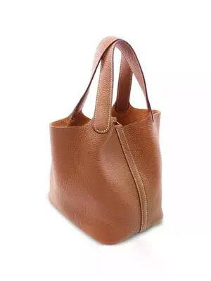 Hermès 2023 Pm Picotin Lock Bucket Bag - Brown