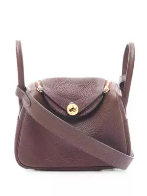 Hermès 2020 Mini Lindy Clemence-leather Tote Bag - Brown