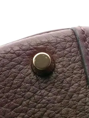 Hermès 2020 Mini Lindy Clemence-leather Tote Bag - Brown