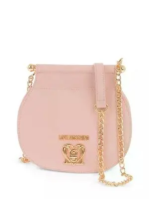 Moschino Logo Plaque Crossbody Bag