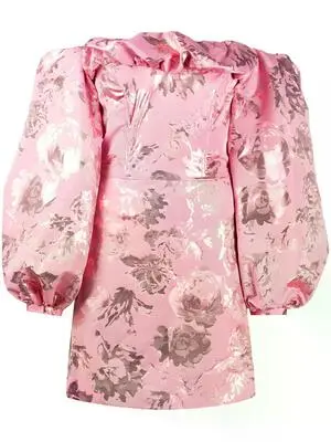 Stine Goya Off The Shoulder Mini Dress - Pink