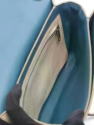 Burberry 2000s D-ring Leather Shoulder Bag
