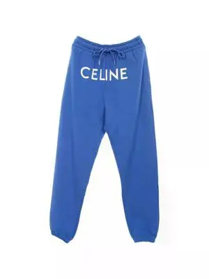 Celine 2010s Logo-print Track Pants