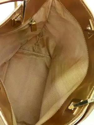 Gucci Gg Canvas Tote Bag - Gold