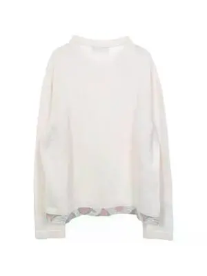 Dior Long-sleeve Sweater With Floral Detail