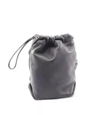 Saint Laurent 2000s Small Teddy Bucket Bag - Grey