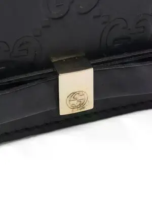 Gucci 2010s Guccissima Bow Bi-fold Wallet