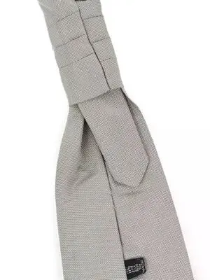 Corneliani Textured Silk Pointed-tip Tie