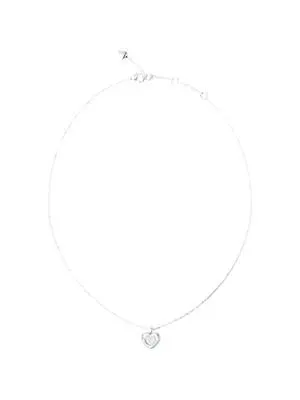 Guess L.o.v.e. Necklace With Heart-shaped Charm