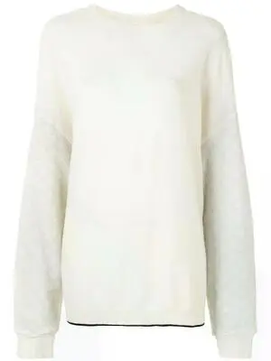 Y’s Oversized Wool Jumper - Neutrals