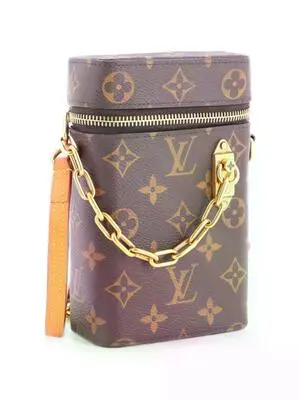 LOUIS VUITTON Phone Box Bag Monogram Canvas Crossbody Bag