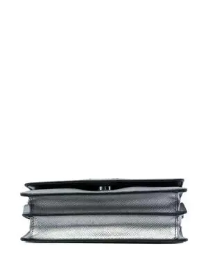 Prada 2010-2015 Saffiano Wallet On Strap Crossbody Bag