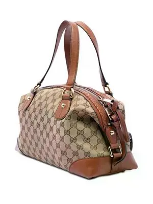Gucci Gg Canvas Brick Lane Satchel