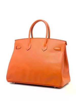 Hermès 2013 Epsom Birkin Retourne 35 Handbag - Orange