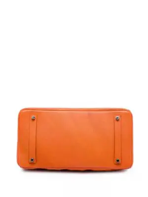 Hermès 2013 Epsom Birkin Retourne 35 Handbag - Orange