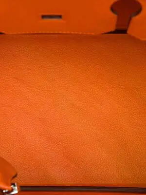 Hermès 2013 Epsom Birkin Retourne 35 Handbag - Orange