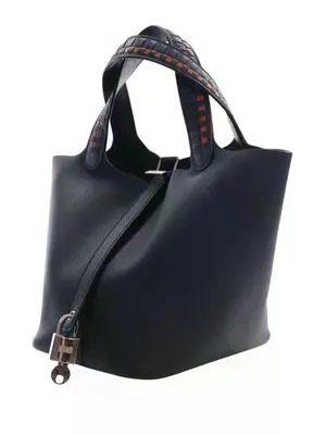 Hermès 2018 Epsom Tressage Picotin Lock 18 Handbag