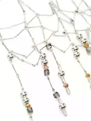 Rabanne Beaded Chain Cap