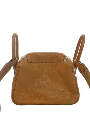 Hermès 2020 Mini Clemence Lindy 20 Satchel - Brown