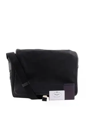 Prada 2010-2026 Tessuto Buckle Messenger Bag Crossbody Bag