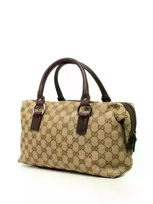 Gucci 2000-2015 Gg Canvas Boston Bag