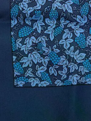 Hermès 2000-2026 Grape Vines Silk Pocket Square Scarf Scarves