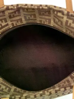 Fendi 2000-2010 Mini Zucchino Canvas Handbag