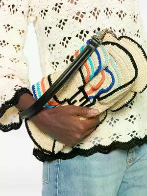 Fendi Baguette Logo-detail Shoulder Bag