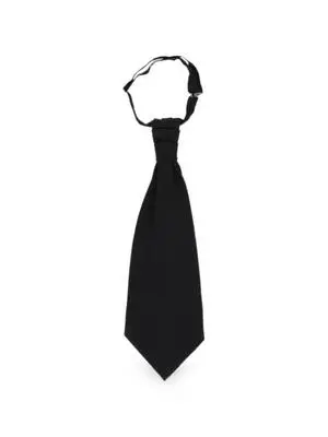 Corneliani Ascot Tie - Black