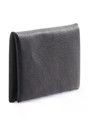 Hermès 2024 Calvi Epsom Coin Purse - Black