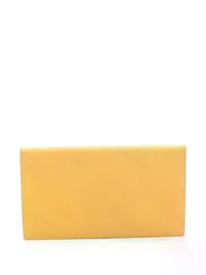 Hermès 2009 Mc2 Fleming Epsom Wallet - Yellow
