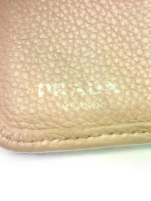 Prada 2000s Bi-fold Leather Wallet