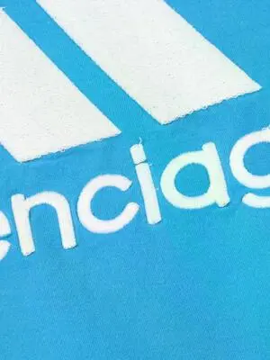 Balenciaga 2010s Logo-embroidered T-shirt