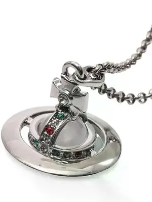 VIVIENNE WESTWOOD Tiny Orb Rhinestone Necklace