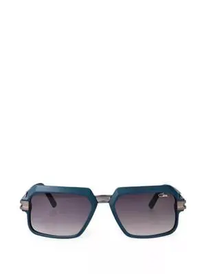Cazal Geometric-frame Sunglasses - Blue