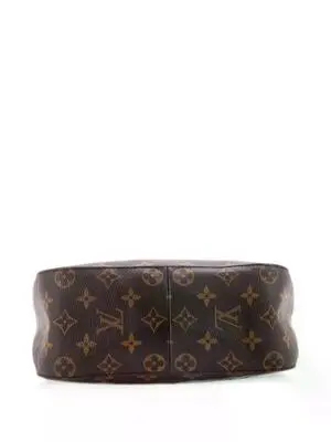 LOUIS VUITTON Looping Handbag Monogram Canvas Mm Satchel