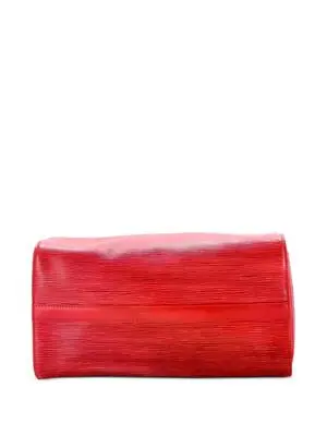 LOUIS VUITTON Epi Leather Speedy Satchel - Red