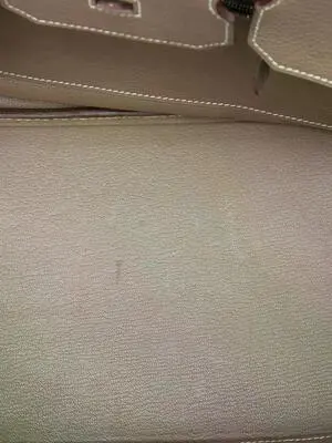 Hermès Clemence Birkin Retourne 35 Handbag - Brown