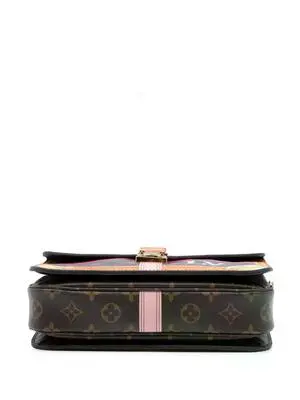 LOUIS VUITTON 2018 Monogram Summer Trunks Pochette Metis Satchel
