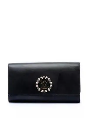 LOUIS VUITTON 2021-2026 Crystal Louise Clutch Bag - Black