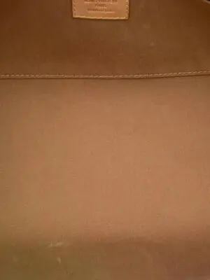 LOUIS VUITTON Monogram Vernis Roxbury Drive Satchel - Brown