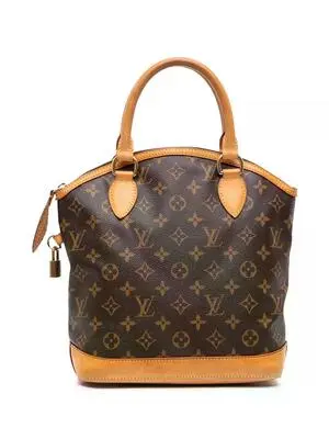 LOUIS VUITTON 2009 Monogram Lockit Pm Handbag - Brown