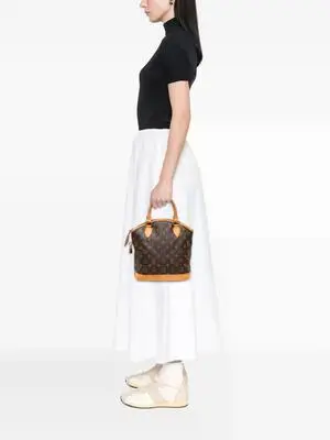 LOUIS VUITTON 2009 Monogram Lockit Pm Handbag
