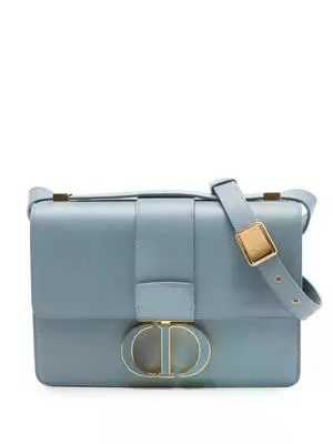 Dior 30 Montaigne Flap Crossbody Bag - Blue