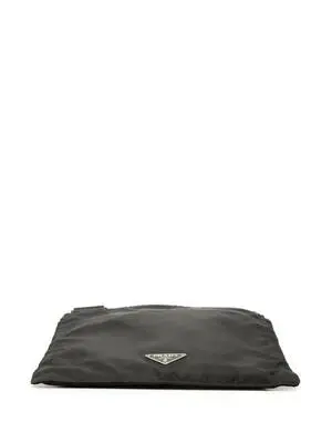 Prada 2000-2013 Tessuto Zip Top Crossbody Bag