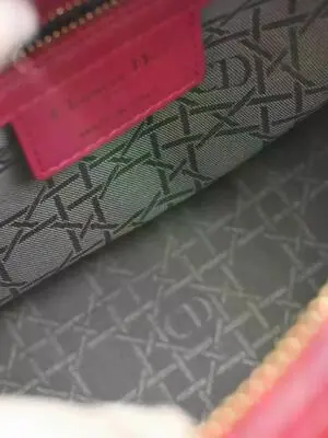 Dior Lambskin Cannage Lady Satchel - Pink