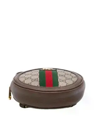 Gucci 2016-2026 Mini Gg Supreme Web Ophidia Round Backpack
